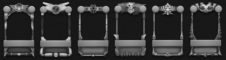 Design Blog 31: New card borders - Warhammer Combat Cards