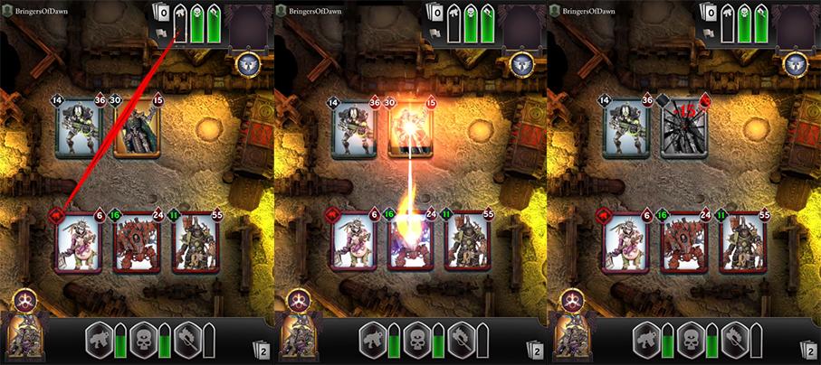 Design Blog 53: The new visual effects - Warhammer Combat Cards