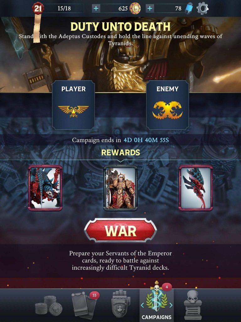 Game Guide - Warhammer Combat Cards