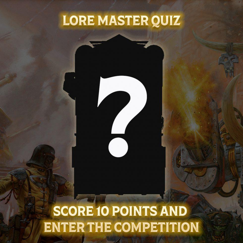 Lore Master Quiz - Warhammer Combat Cards