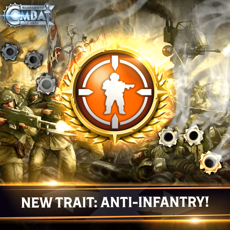 Developer Update: New Trait - Anti-Infantry - Warhammer Combat Cards