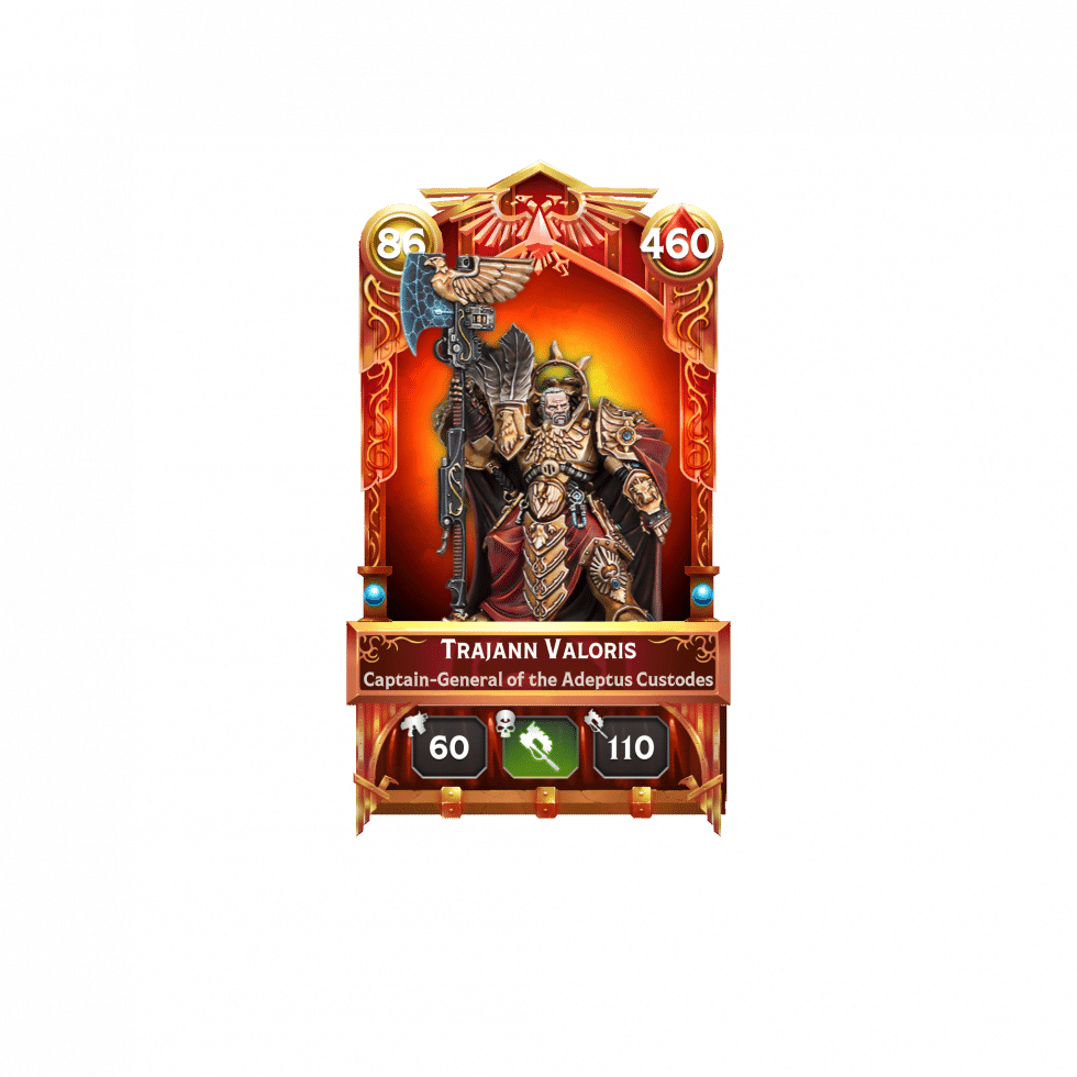Developer Update: Supreme Commander Trajann Valoris - Warhammer Combat ...