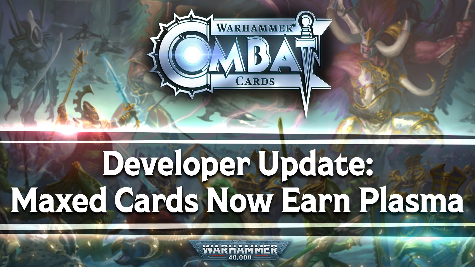 Developer Update: Maxed cards now earn plasma - Warhammer Combat Cards