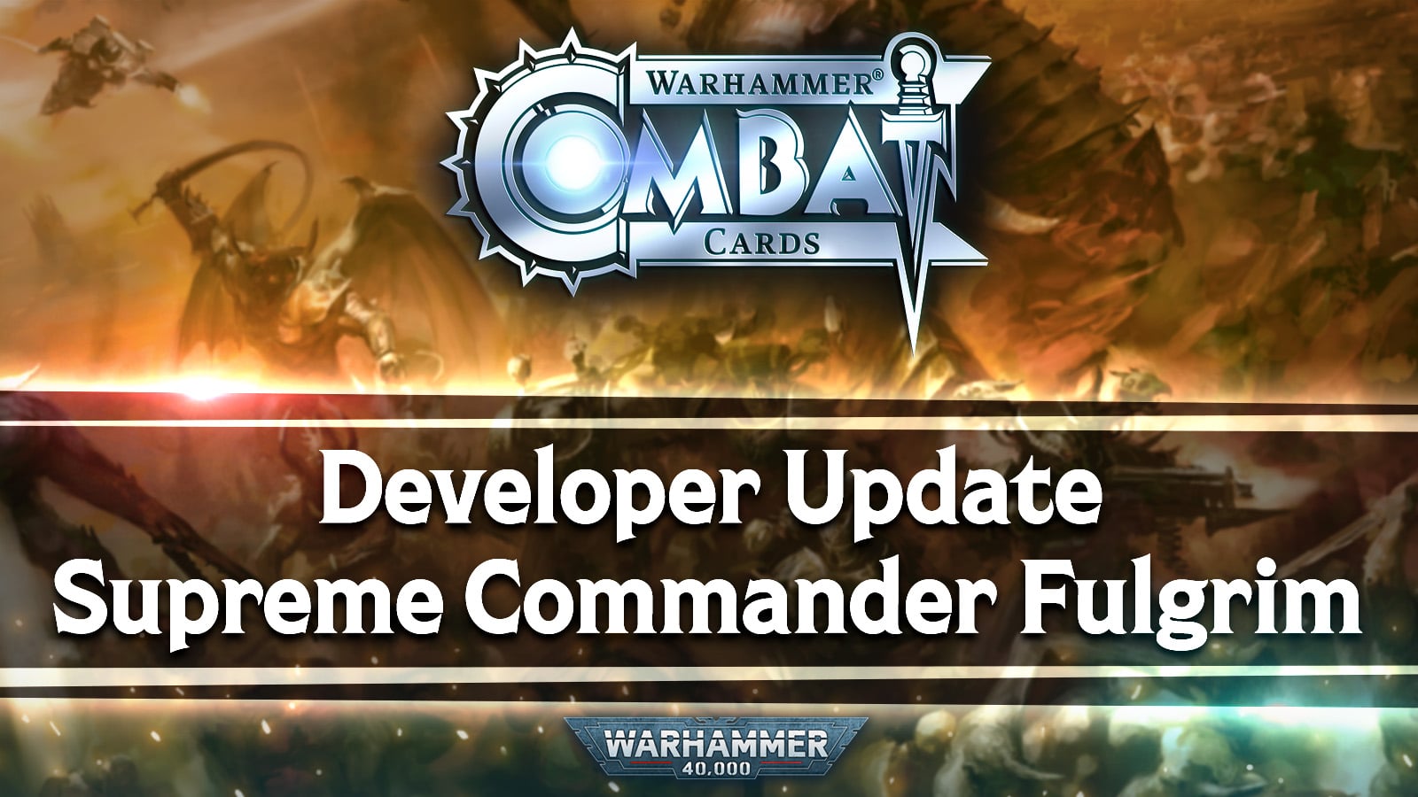 Developer Update: Supreme Commander Fulgrim - Warhammer Combat Cards