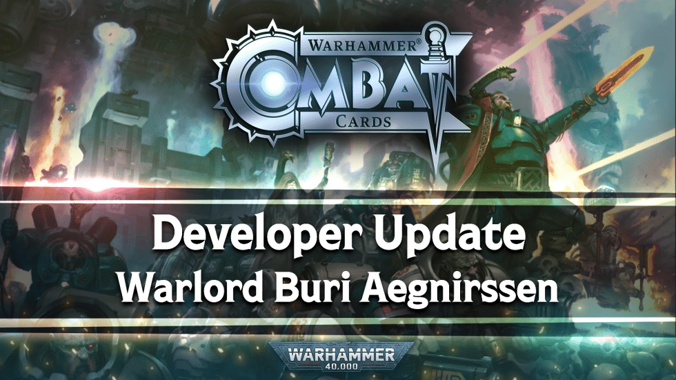 Developer Update: Introducing Buri Aegnirssen - New Votann Warlord - Warhammer Combat Cards